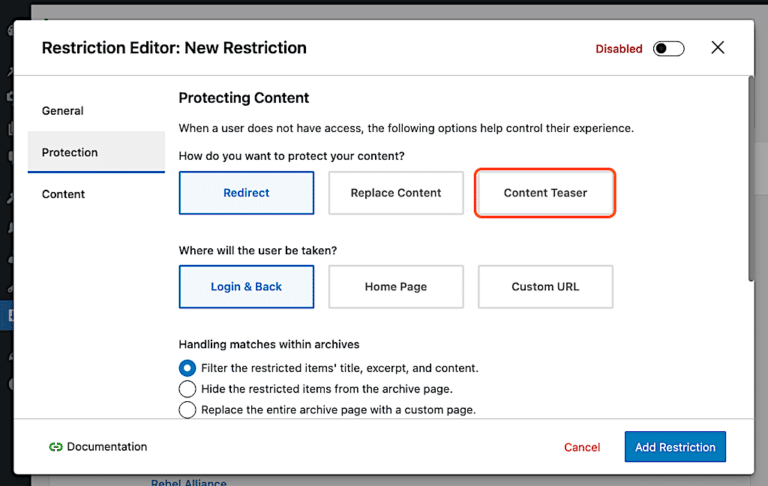 Create Your First Content Teaser - Content Control Plugin