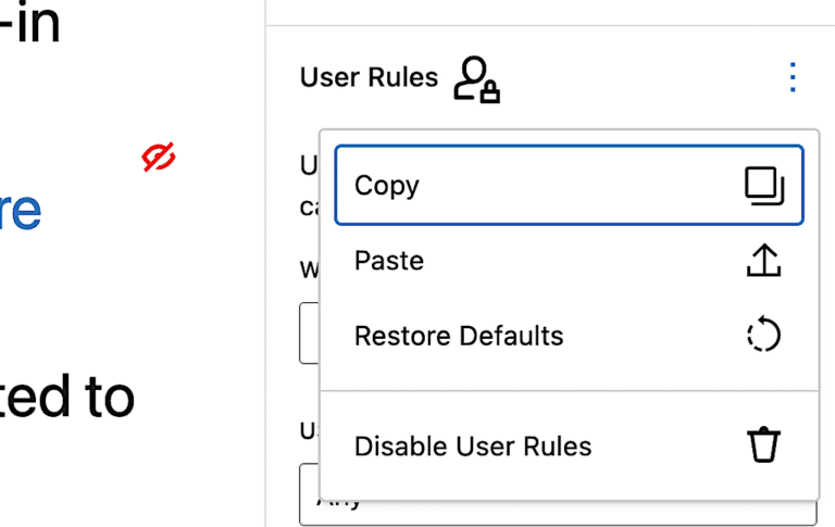 How To Use Block Rules Options - Content Control Plugin